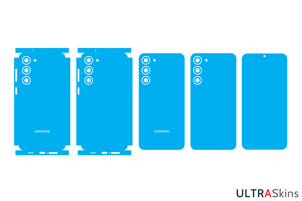 Samsung S23 Plus Skin Template Vector Cut File - ULTRASkins.Net