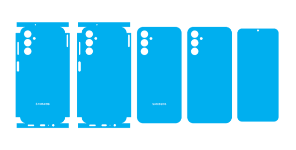 Samsung A14 5G Skin Template Vector Cut File - ULTRASkins.Net