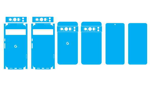 Google Pixel Skin Template Vector Cut Files - ULTRASkins.Net