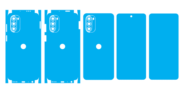 Motorola Moto G62 5G Skin Template Vector Cut File - ULTRASkins.Net