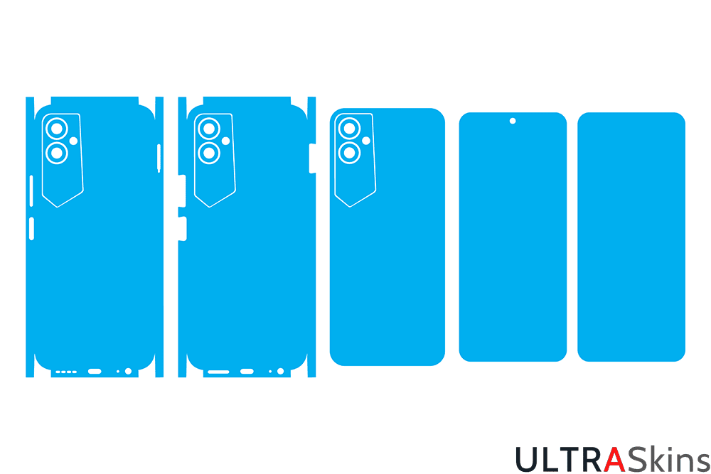 Tecno Pova Neo 2 Skin Template Vector Cut File - ULTRASkins.Net