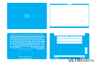 Dell Latitude 7400 - P100G Skin Template Vector - ULTRASkins.Net