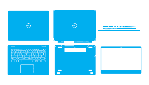 Laptops Skin Template Vector Cut Files - ULTRASkins.Net