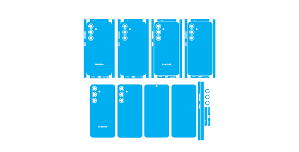 Samsung Galaxy S24 5G Skin Template Vector - ULTRASkins.Net