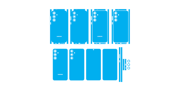 Samsung Galaxy S24 Plus 5G Skin Template Vector - ULTRASkins.Net