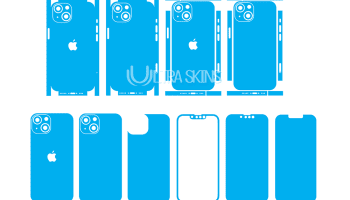 iPhone XR Skin Template Vector Cut File - ULTRASkins.Net
