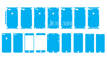 iPhone 12 Skin Template Vector Cut File - ULTRASkins.Net
