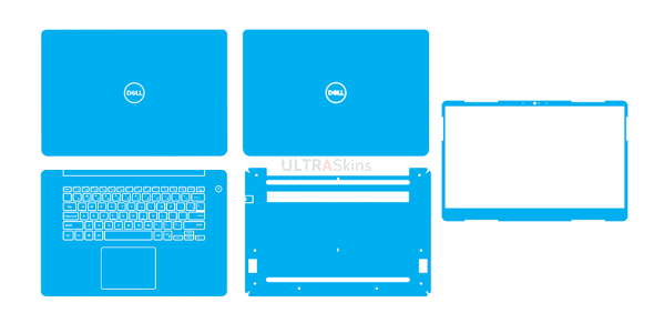 Dell Vostro 5581 Skin Template Vector Cut File - ULTRASkins.Net