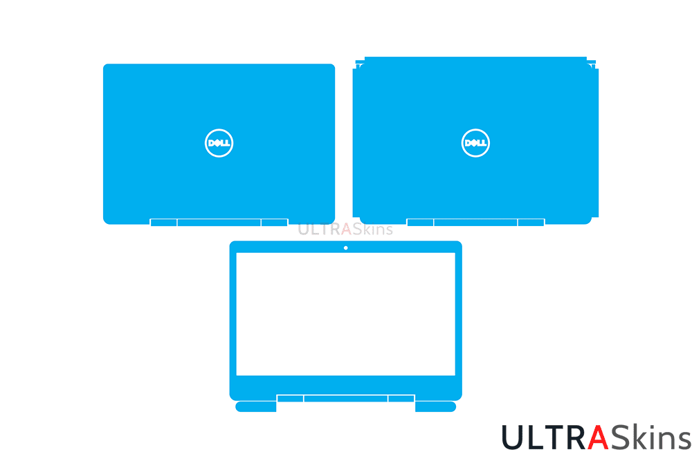 Dell XPS 14Z L412Z Skin Template Vector Cut File - ULTRASkins.Net
