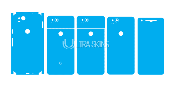 Google Pixel 2 Skin Template Vector Cut File - ULTRASkins.Net