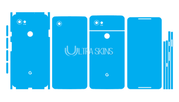 Google Pixel 3A Skin Template Vector Cut File - ULTRASkins.Net