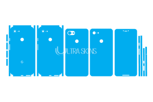 Google Pixel 3 XL Skin Template Vector Cut File - ULTRASkins.Net