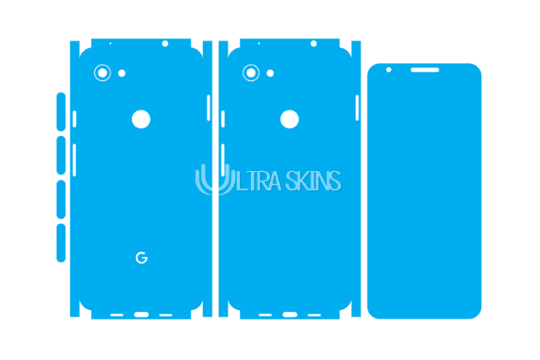 Google Pixel 3A XL Skin Template Vector Cut File - ULTRASkins.Net