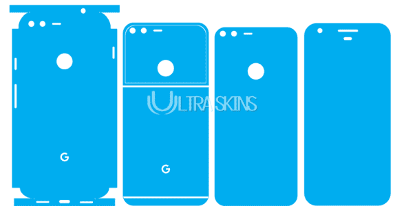 Google Pixel XL Skin Template Vector Cut File - ULTRASkins.Net