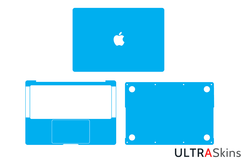 Macbook Pro 2021 14 inch M1 2021 Skin Template Vector - ULTRASkins.Net
