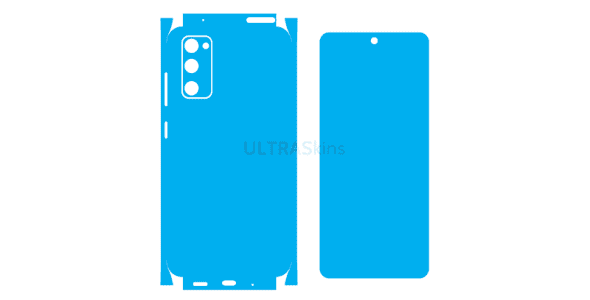 Samsung S20 FE Skin Template Vector Cut File - ULTRASkins.Net