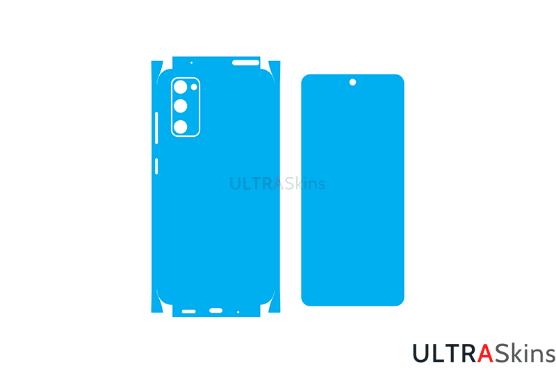 Samsung S20 FE Skin Template Vector Cut File - ULTRASkins.Net