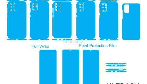 Samsung Galaxy S24 Ultra 5G Skin Template Vector - ULTRASkins.Net