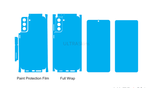 Samsung Galaxy Z Fold 5 Skin Template Vector Cut File - ULTRASkins.Net