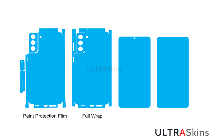 Samsung S21 Plus Skin Template Vector Cut File - ULTRASkins.Net
