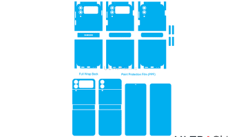 Samsung S23 Ultra Skin Template Vector Cut File - ULTRASkins.Net