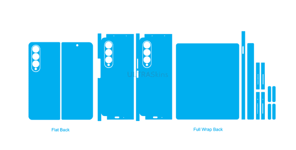 Samsung Z Fold 4 Skin Template Vector Cut File - ULTRASkins.Net