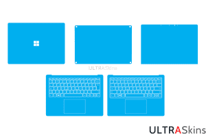 Microsoft Surface Laptop 3 - 13.5 inch Skin Template Vector Cut File - ULTRASkins.Net